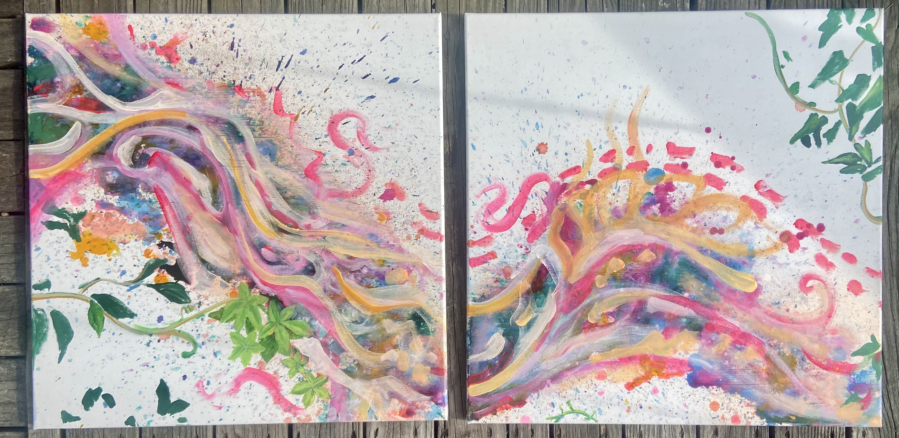 Lotus Heartsong – Process-Based Mixed Media Artist