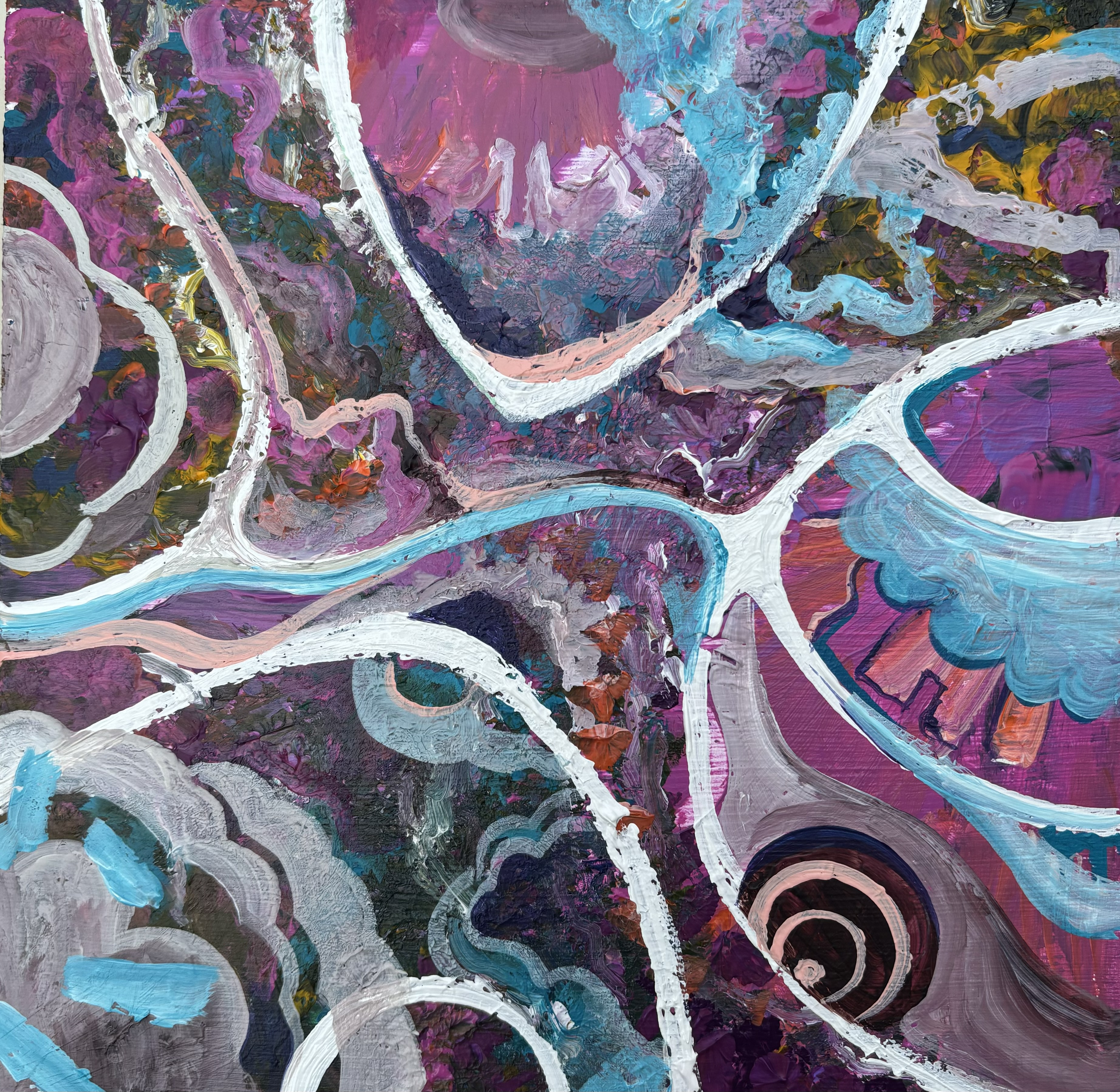 Lotus Heartsong – Process-Based Mixed Media Artist